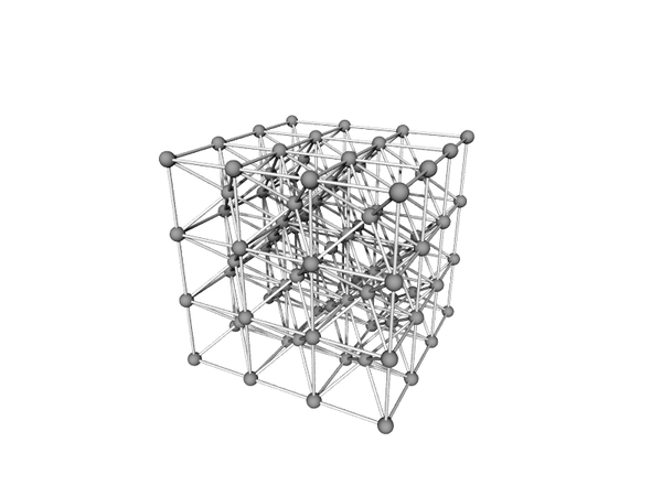 Lattice Bcc Gisaxs