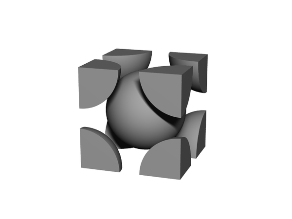 Lattice Bcc Gisaxs