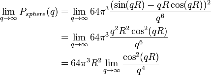 Form Factor:Sphere - GISAXS